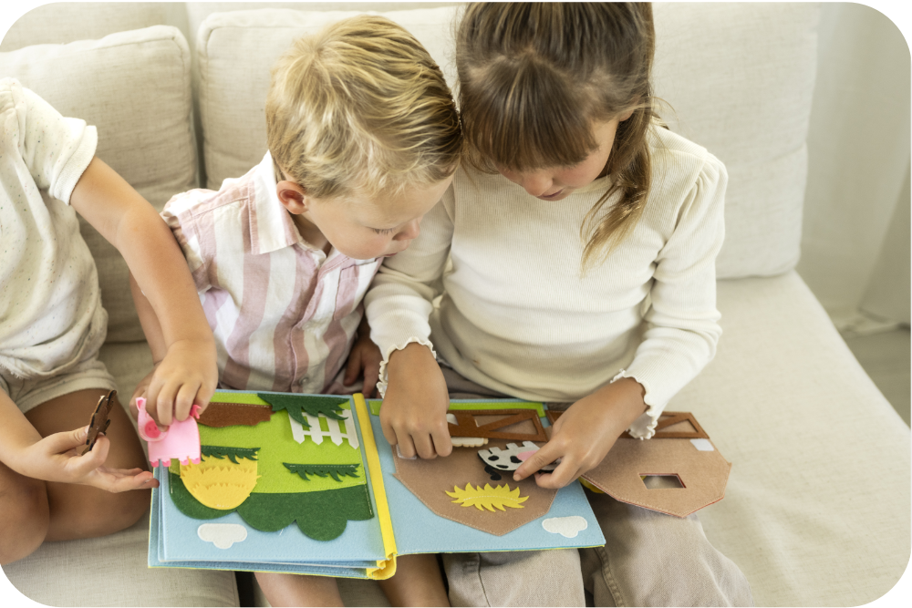 Busy Books for toddlers | Montessori quiet books | Little Cloudy