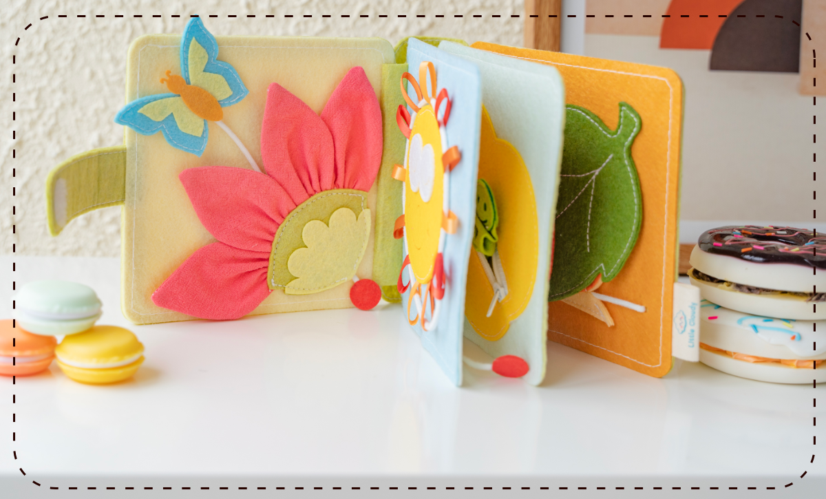 Baby, Toddler, Preschooler busy Books (Quiet book, Activites learning)