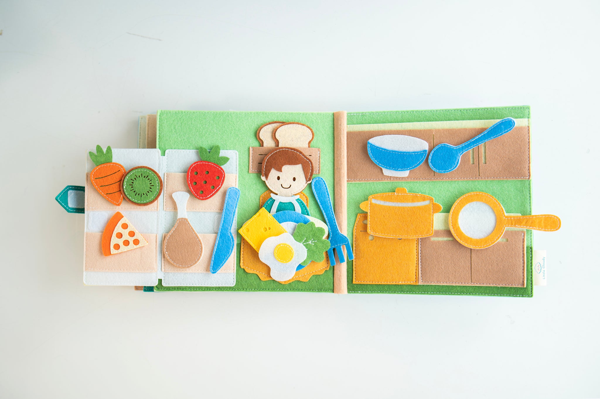 Boys House Quiet Book | Little Boys House Quiet Book | Little Cloudy