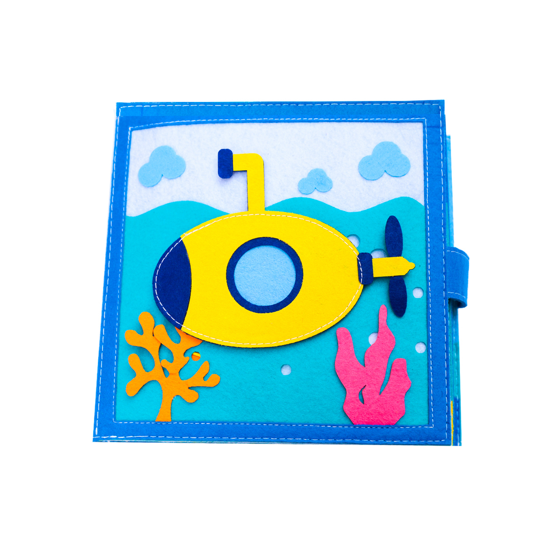 Busy Books for toddlers | Montessori quiet books | Little Cloudy